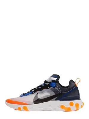 Nike React Element 87 Sneakers - Gray/white/orange