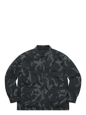 Supreme Reversible Puffy Work Jacket - Black