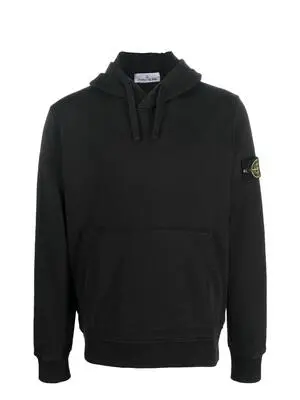 Stone Island Hoodie - Black
