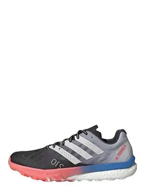 Adidas Speed Ultra Trail Running Shoes - Black/grey/blue