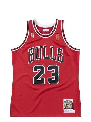 Mitchell & Ness Nba Authentic Jersey Chicago Bulls 1996-97 Michael Jordan - Red/black/white