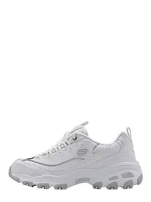 Sketchers D'lites Looking Glass Sneakers - White/grey