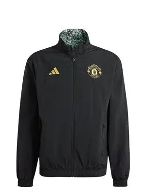 Adidas Manchester United Stone Roses Anthem Jacket - Black/multicolor