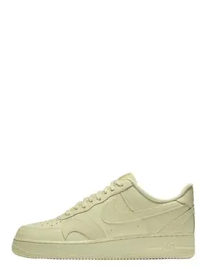 Nike Force 1 Low "misplaced Swoosh" Sneakers - Light Yellow
