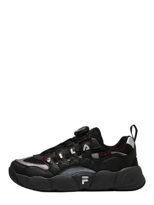 FILA Athletic Sneakers - Black/silver