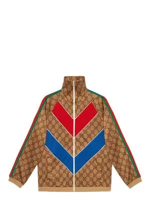 Gucci Gg Monogram Track Jacket - Default Color