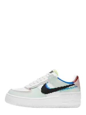 Nike Nike Air Force 1 Shadow SE "Pixel Swoosh Barely Green" Sneakers White/green/pink