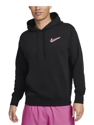 Nike Nike Sportswear Pullover French Terry Hoodie Black/pinksicle