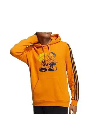 Adidas Neo Cartoon Alphabet Printing Hoodie - Multi-color