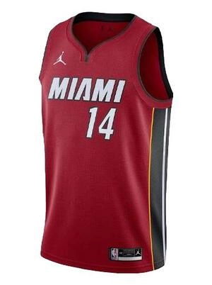 Nike Nba Miami Heat Jersey Fan Edition - Red