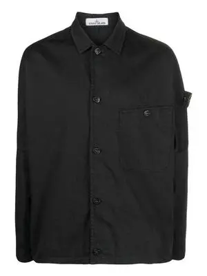 Stone Island STONE ISLAND Overshirt Black