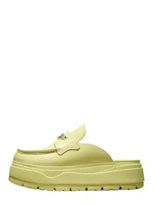 JORDAN Mule - Luminous Green/metallic Silver