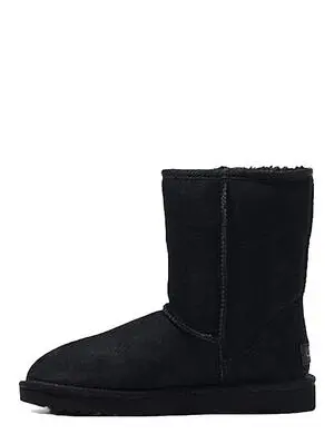 UGG Classic Short Ii Fleece-lined Boots - Black