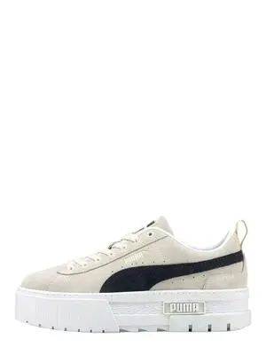 PUMA Mayze Platform Sneakers - Cream