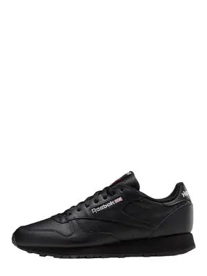 REEBOK Classic Leather Athletic Sneakers - Black