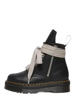 Dr. Martens 1460 X Rick Owens Combat Boots - Black