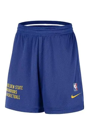 Nike Golden State Warriors Basketball Mesh Shorts - Blue