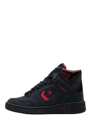 CONVERSE X Naruto Weapon Mid "itachi" Sneakers - Black/red