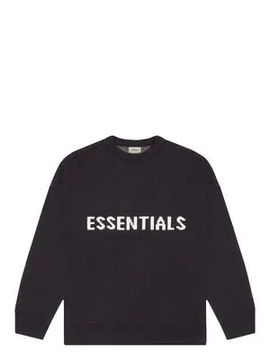 Fear Of God Knit Sweater - Black