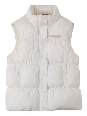 CONVERSE Synthetic Super Puffer Vest - Cream White