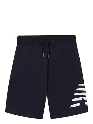 NEW BALANCE Logo Print Sportswear Shorts - Black/white