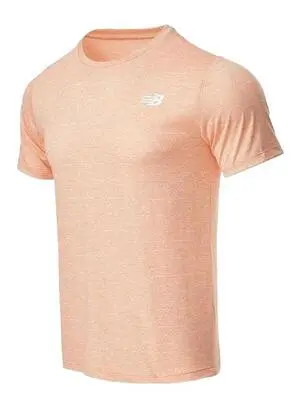 NEW BALANCE New Balance Tenacity Heather Tech T-shirt Asia Sizing 'pink' Pink