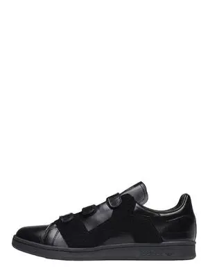 Adidas Raf Simons X Stan Smith Comfort Badge Sneakers - Black