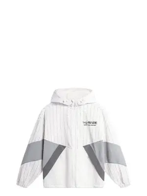 LI-NING Way Of Wade Graphic Windbreaker - White/grey