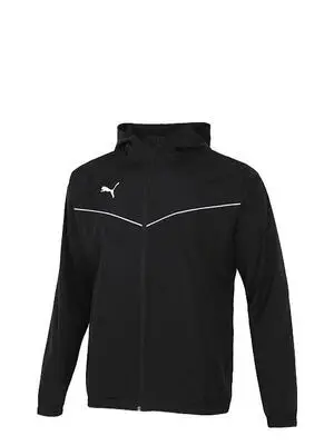 PUMA Full Sleeve Jacket With Logo - Black