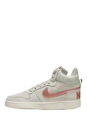 Nike Nike Court Borough Mid Premium High Top Sneakers Creamwhite/gold