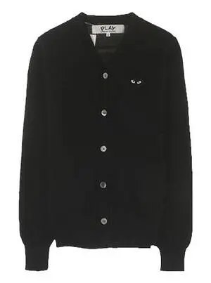 PLAY COMME DES GARCON COMME Des GARCONS PLAY Emblem Cardigan