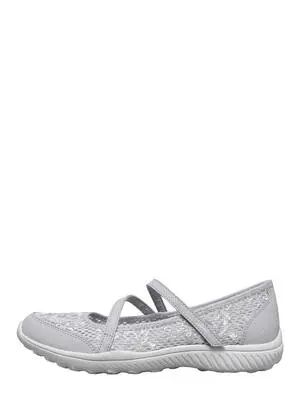 Sketchers Be-light Mary Jane Style Flats - Grey