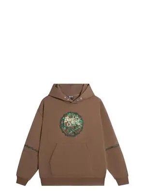 LI-NING Badfive Graphic Hoodie - Brown