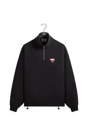 Kith X Marvel Wolverine Nelson Quarter Zip - Black