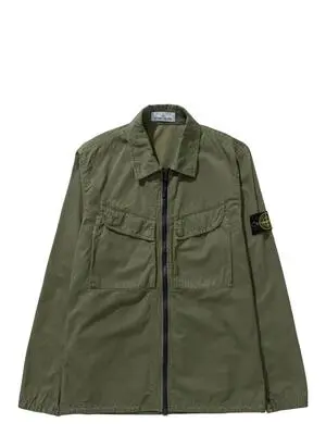 Stone Island Overshirt 'olive - Olive Green
