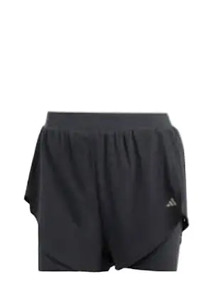 Adidas Designed For Training Heat.rdy Hiit 2-in-1 Shorts - Black