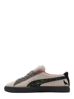 PUMA X Atmos X Jeff Staple Suede 'pigeon And Crow' Low Top Sneakers - Brown/pink