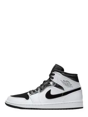 JORDAN Air Jordan 1 Mid 'alternate Think 16' White/black/silver