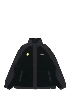 Adidas Neo Colorblock Stand Collar Jacket - Black