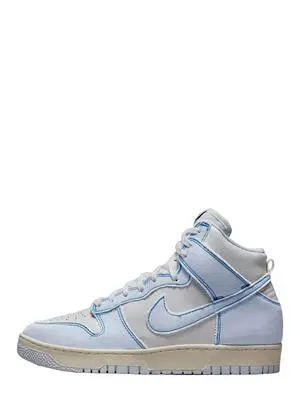 Nike Dunk High 1985 "blue Denim" High Top Sneakers - Blue/white