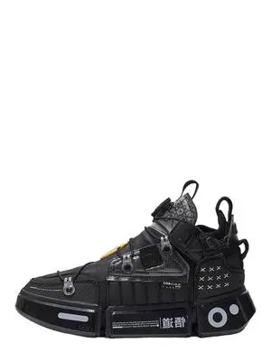 LI-NING Futuristic Lace-Up Sneakers