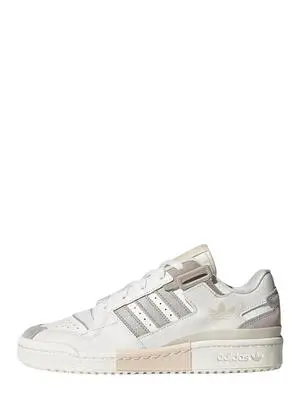 Adidas Originals Forum Exhibit Low Top Sneakers - White/gray