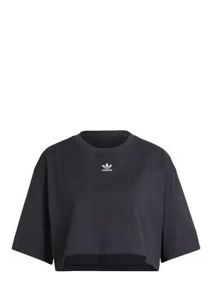 Adidas Essentials Cropped T-shirt - Black