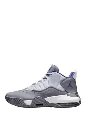 JORDAN Jordan Air Stay Loyal High Top Sneakers Gray/blue/white