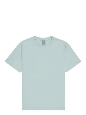NEW BALANCE New Balance Cotton T-shirt Asia Sizing 'salt Marsh' Salt Marsh