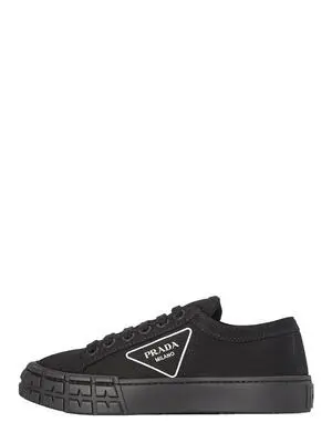 Prada Cassetta Wheel Sneakers - Black