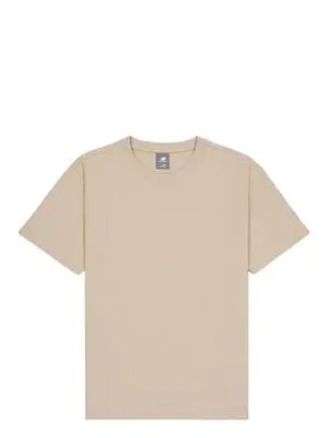 NEW BALANCE New Balance Cotton T-shirt Asia Sizing 'stoneware' Stoneware