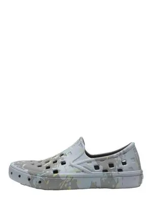 VANS Paint Splatter Slip-on Casual Shoes - Grey/blue