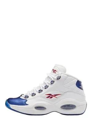 REEBOK Question Mid "blue Toe" Gx0227 Sneakers - White/blue