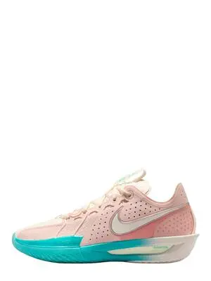 Nike Zoom Gt Cut 3 Athletic Sneakers - Washed Coral/dusty Cactus/metallic Silver